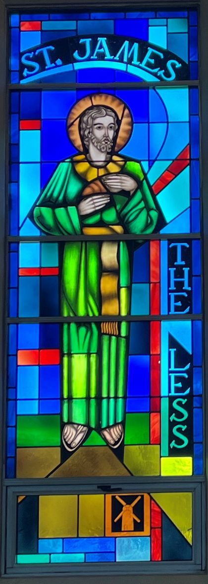 Stained Glass: St James the Less – church-inventory