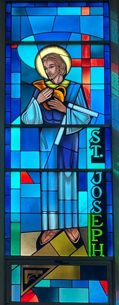 Stained Glass: St Joseph – church-inventory